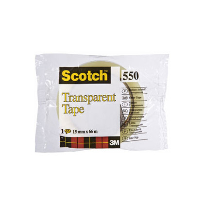 ADHESIF TRANSPARENT 15MMX66M SCOTCH